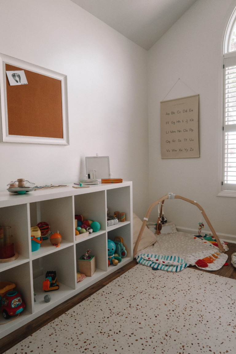 Playroom Guest Room Combo With The IKEA Brimnes Daybed - The Homeblondy